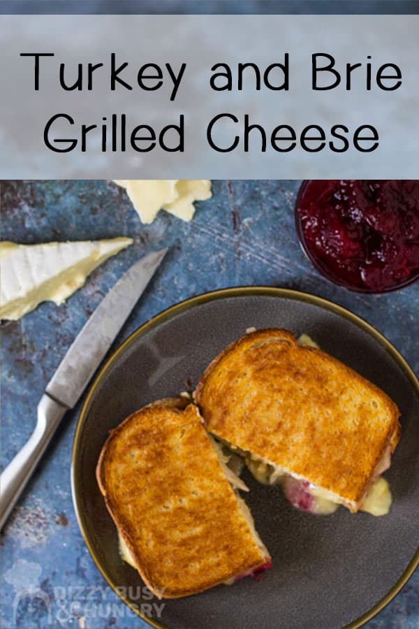 Brie Grilled Cheese with Turkey - Dizzy Busy and Hungry!