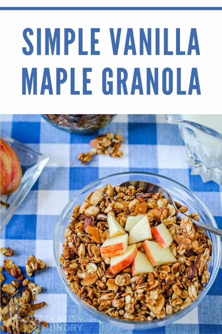 Simple Granola Recipe: Vanilla Maple Recipe - Dizzy Busy and Hungry!