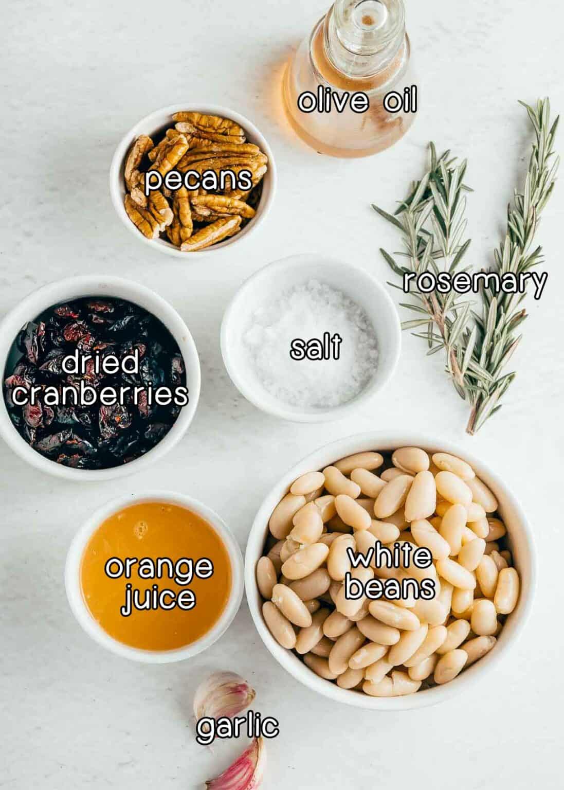 White Bean Hummus With Cranberries - Dizzy Busy and Hungry!