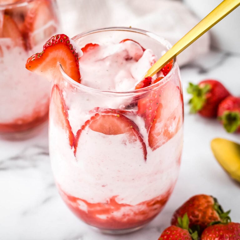 Easy Fresh Strawberry Mousse - Dizzy Busy and Hungry!