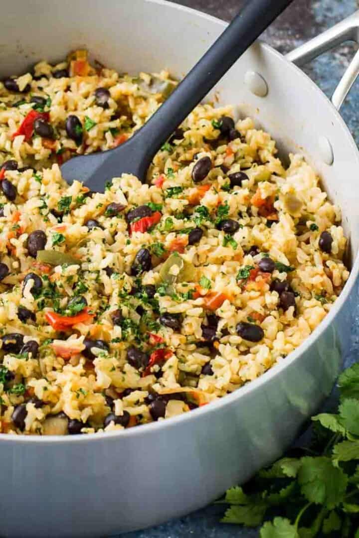 Easy One Pot Rice and Beans (Budget-Friendly) - Dizzy Busy and Hungry!