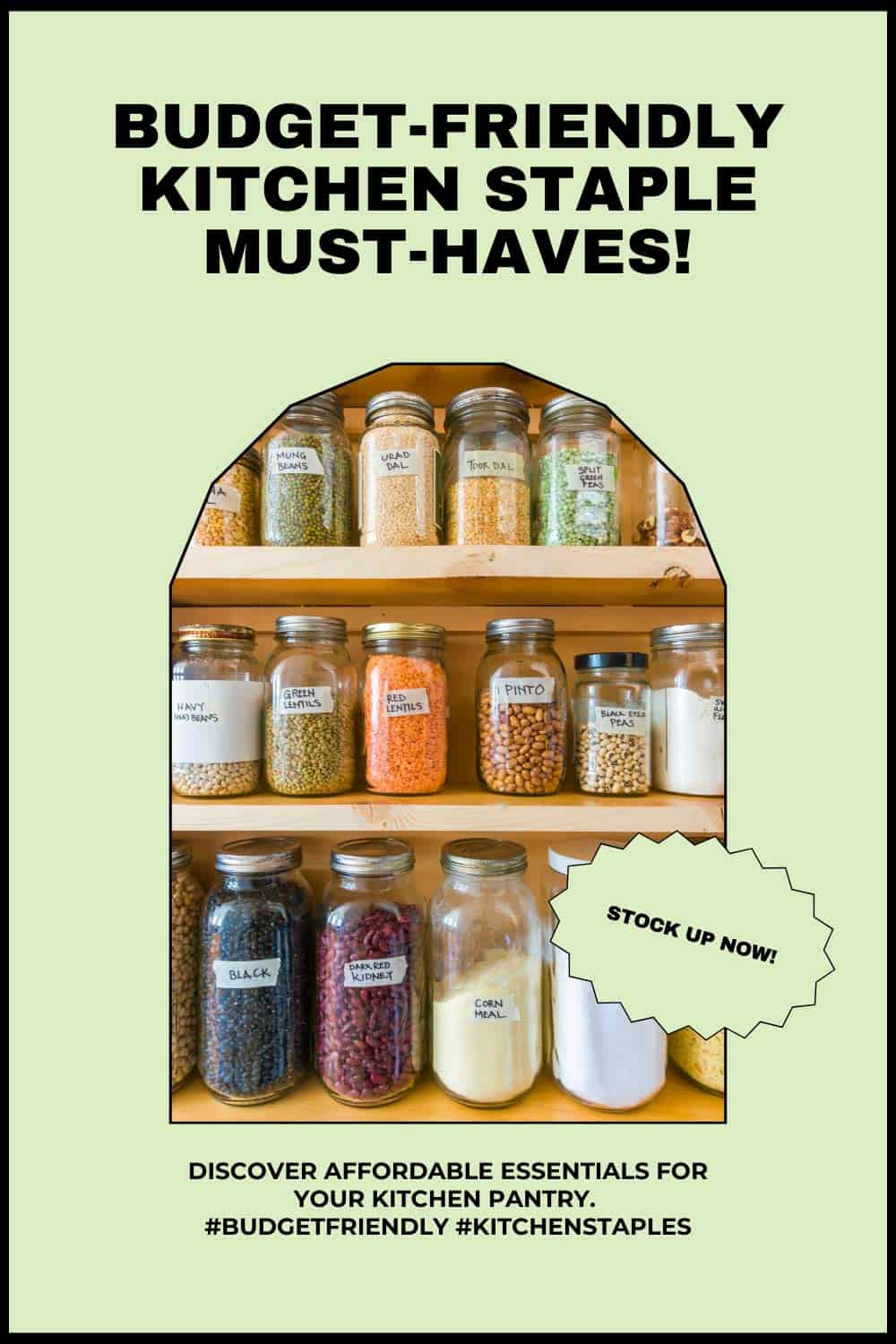 20 Budget-Friendly Kitchen Staples - Dizzy Busy and Hungry!