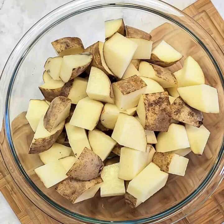 Crispy Roasted Chipotle Potatoes With Garlic - Dizzy Busy and Hungry!