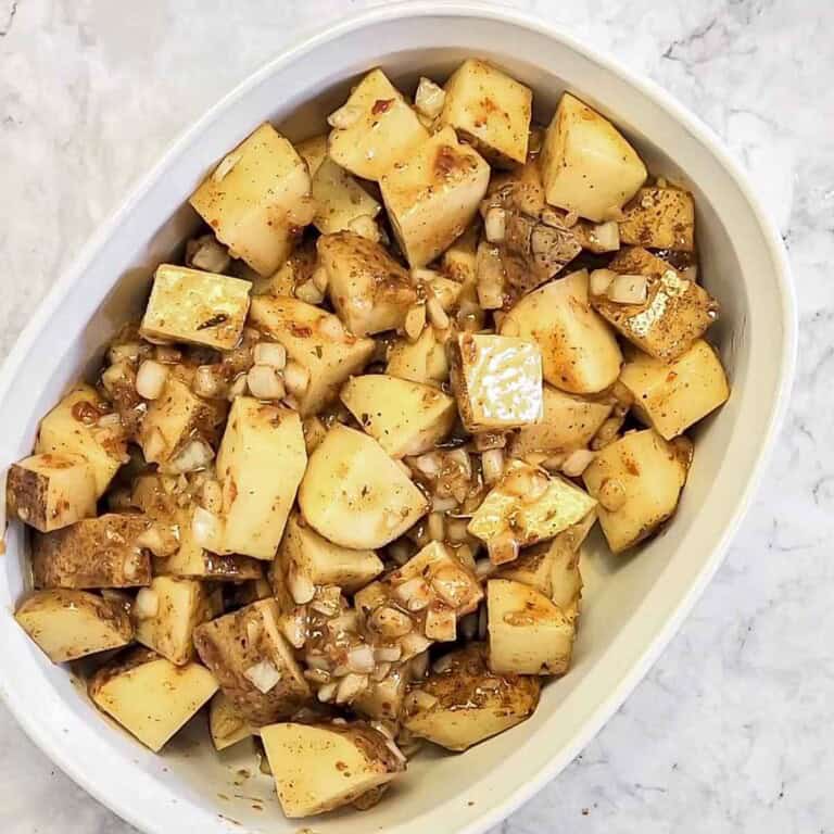 Crispy Roasted Chipotle Potatoes With Garlic - Dizzy Busy and Hungry!