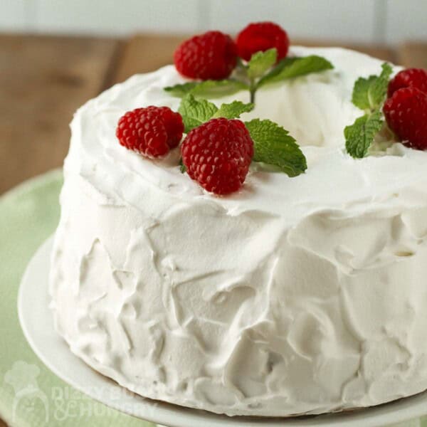Refrigerator Cake (Easy Angel Food Cake Dessert) - Dizzy Busy and Hungry!