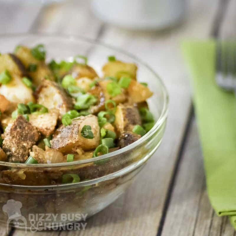 Crispy Roasted Chipotle Potatoes With Garlic - Dizzy Busy and Hungry!