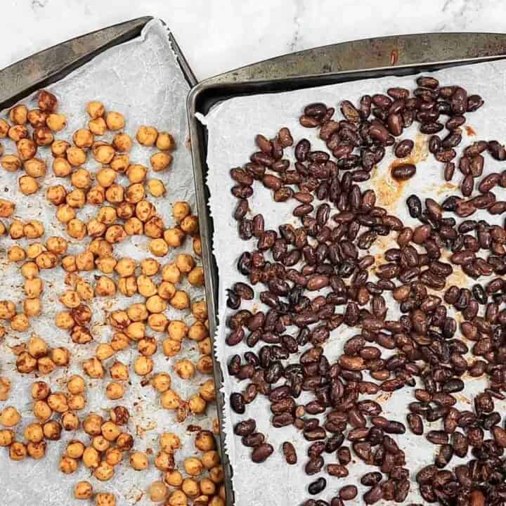 Chickpea and Black Bean Snack Mix - Dizzy Busy and Hungry!