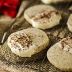 Irresistibly Delicious Coffee Shortbread Cookies - Dizzy Busy and Hungry!