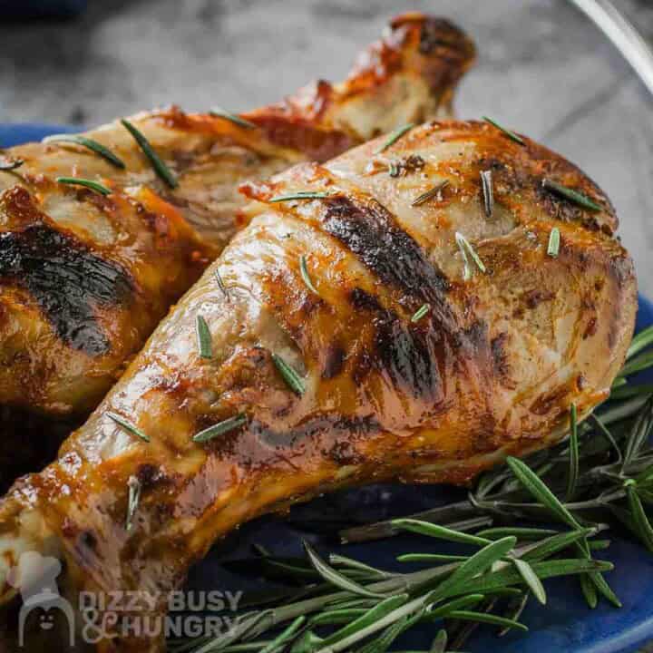 Easy Slow Cooker Turkey Legs (With Homemade Sauce) - Dizzy Busy and Hungry!