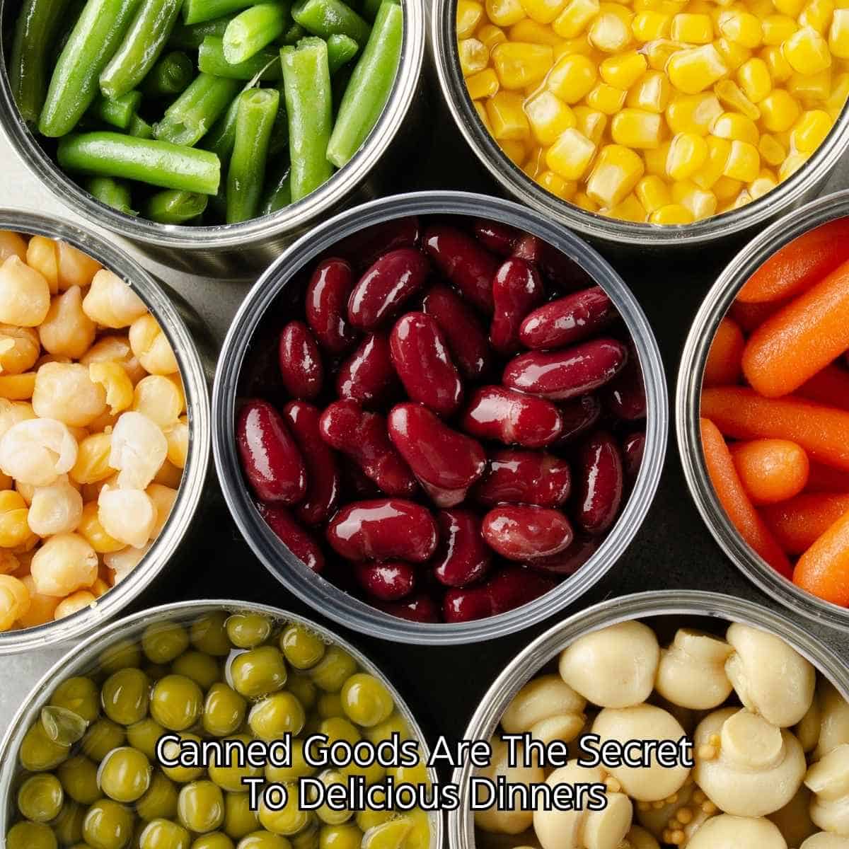 Why Canned Goods Are The Secret To Delicious Dinners - Dizzy Busy and ...