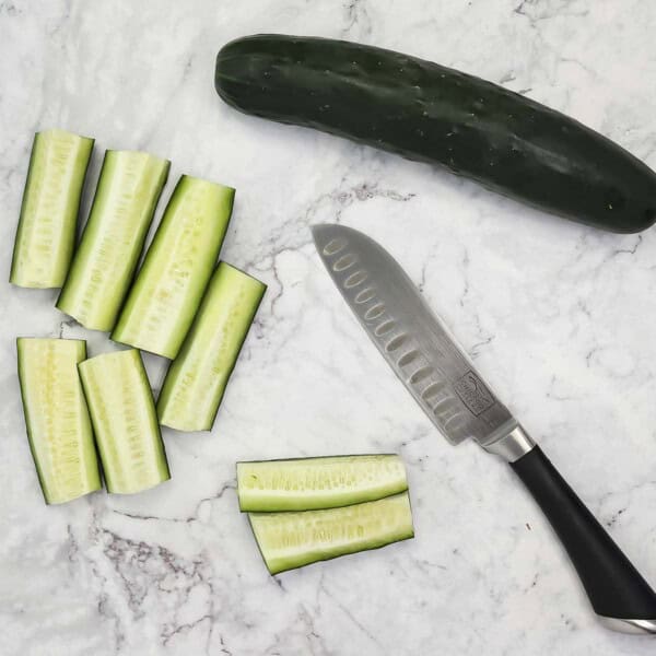 No-Cook Refrigerator Pickles With Jalapeno And Basil - Dizzy Busy and ...