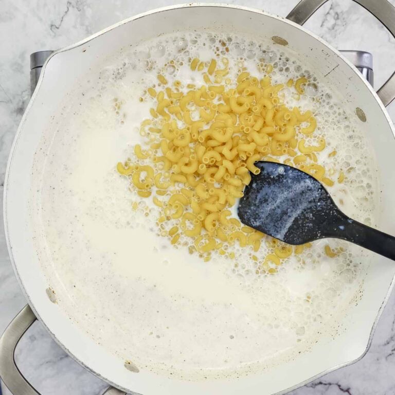 Easy One Pot Mushroom Mac and Cheese - Dizzy Busy and Hungry!