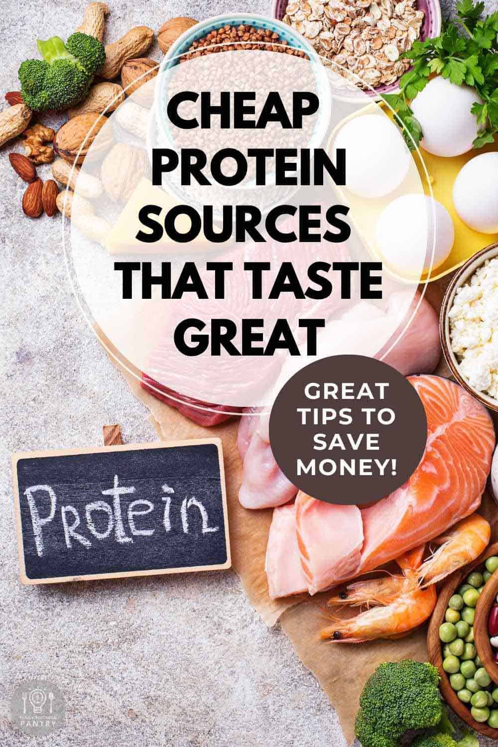 Cheap Protein Sources That Taste Great - Dizzy Busy and Hungry!