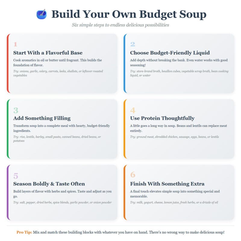 Budget Soup Ideas for Hearty and Delicious Recipes - Dizzy Busy and Hungry!